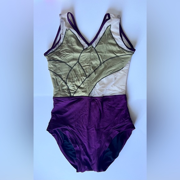 Tiger Friday | Other | Tiger Friday Plum And Leaf Leotard | Poshmark